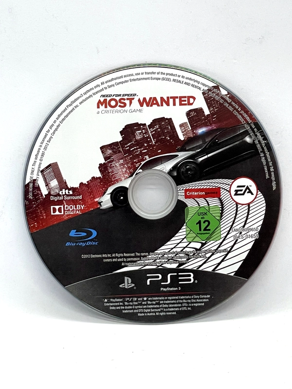 Need for Speed Most Wanted PS3 (game only) - PlayStation 3 | Retrobroker