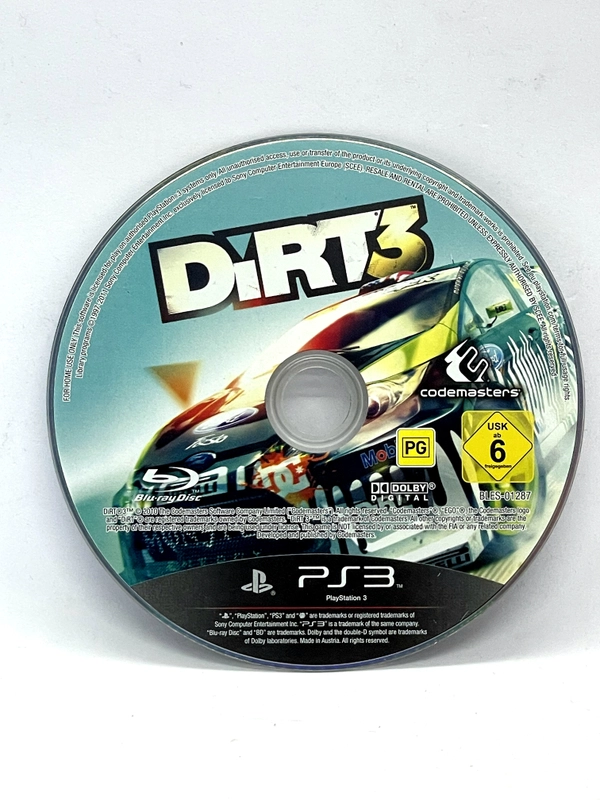 DiRT 3 PS3 (game only) - PlayStation 3 | Retrobroker