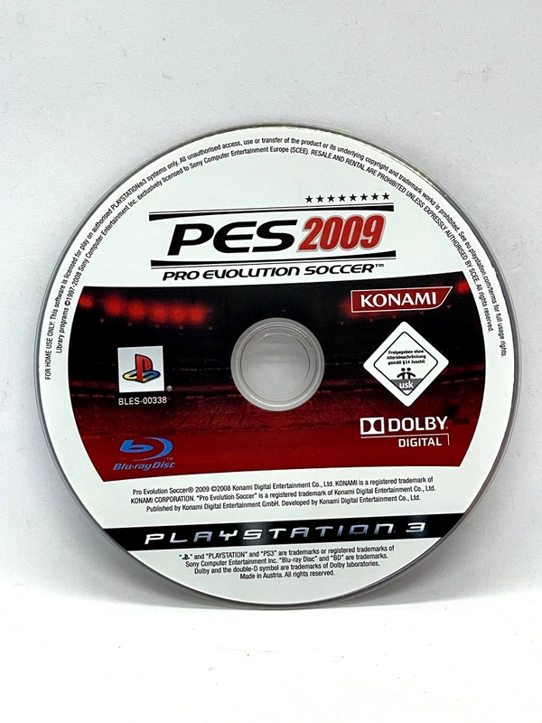 Pro Evolution Soccer 2009 PS3 (game only) - PlayStation 3 | Retrobroker