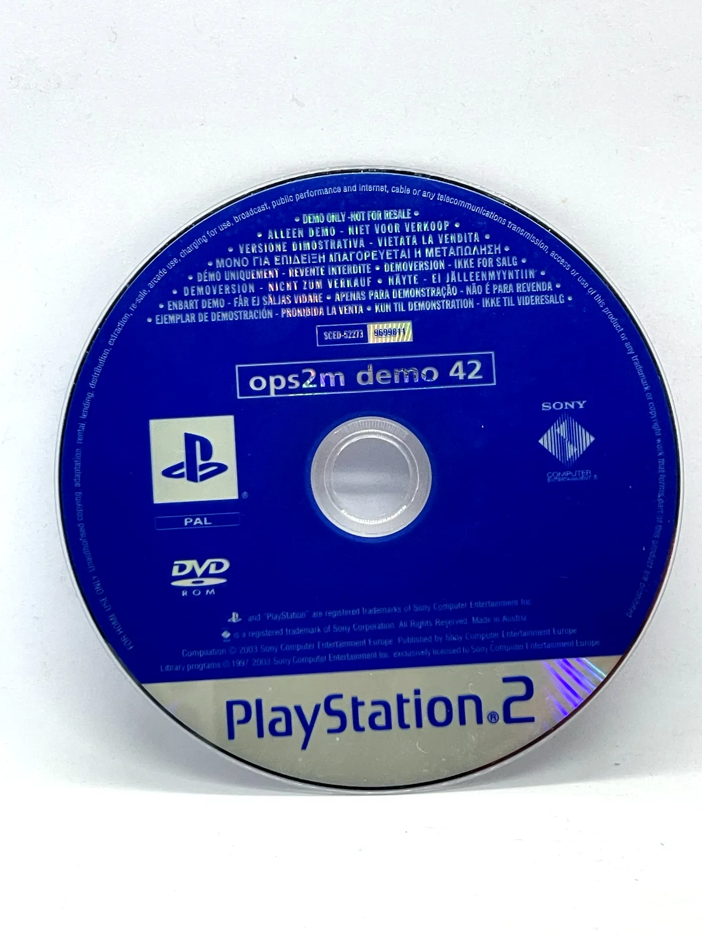 Official PlayStation 2 Magazine Demo 42 PS2 (game only) - PlayStation 2 ...
