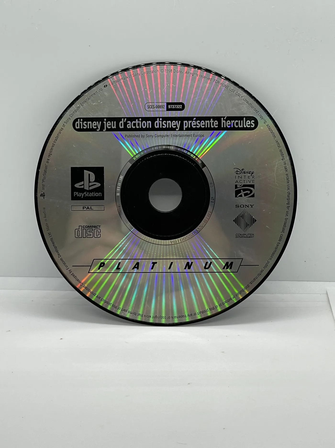 Hercules PS1 (CD) (FR) - PlayStation 1 | Retrobroker