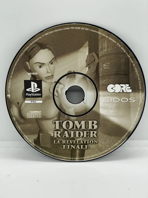 Tomb Raider The Last Revelation PS1 PSX (FR) (CD) - PlayStation 1 ...