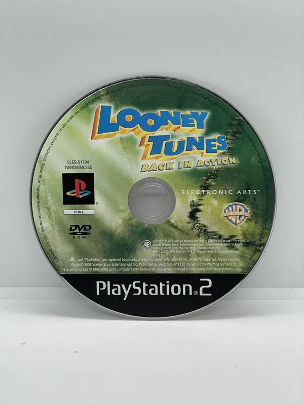 Looney Tunes Back in Action PS2 (CD) - PlayStation 2 | Retrobroker