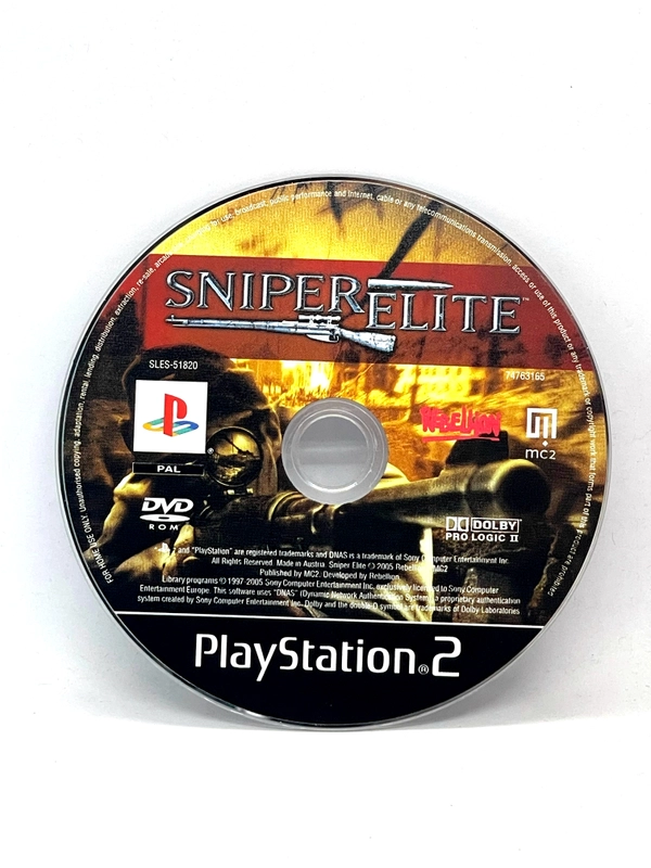 Sniper Elite PS2 (game only) - PlayStation 2 | Retrobroker