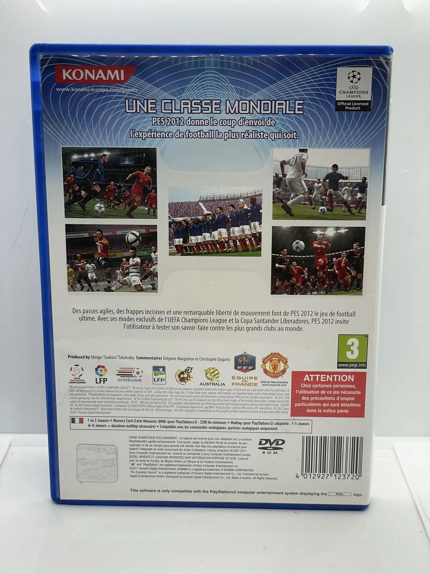 Pro Evolution Soccer 2012 PS2 (FR) - PlayStation 2 | Retrobroker