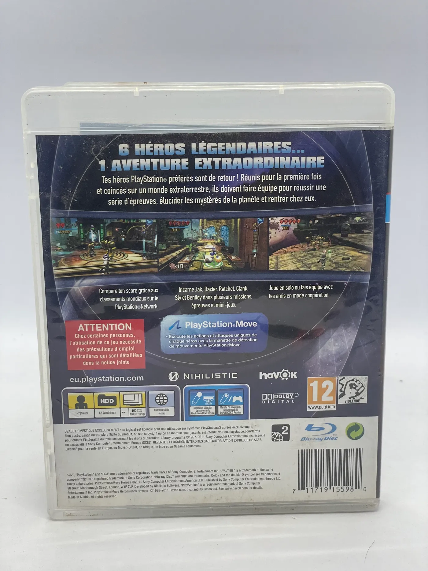 PlayStation Move Heroes PS3 - PlayStation 3 | Retrobroker