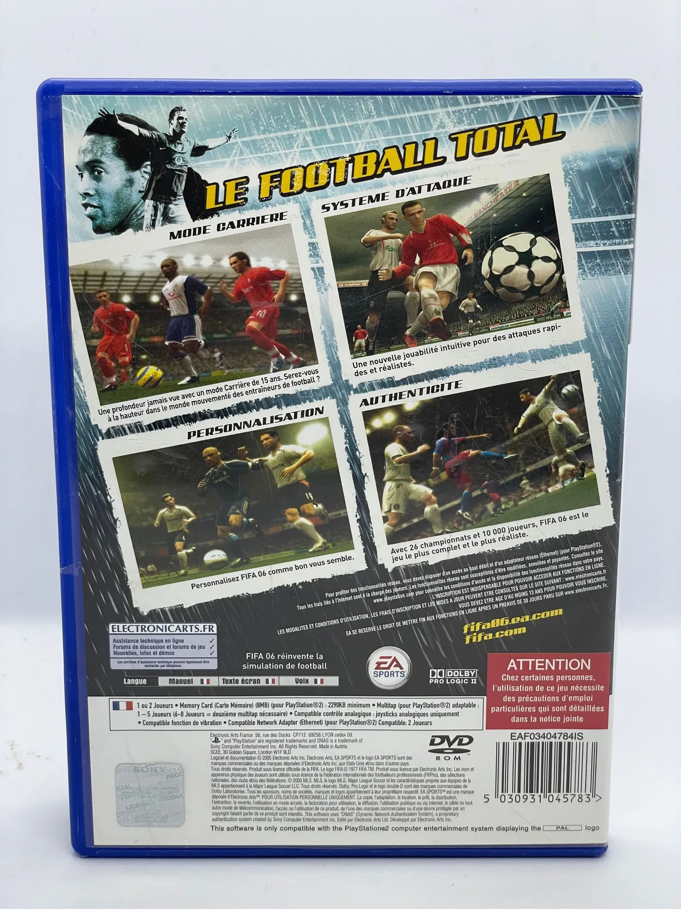 FIFA 06 PS2 (FR) - PlayStation 2 | Retrobroker