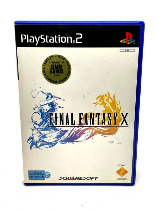 Final Fantasy X (2xDVD) PS2 (FR) - PlayStation 2 | Retrobroker