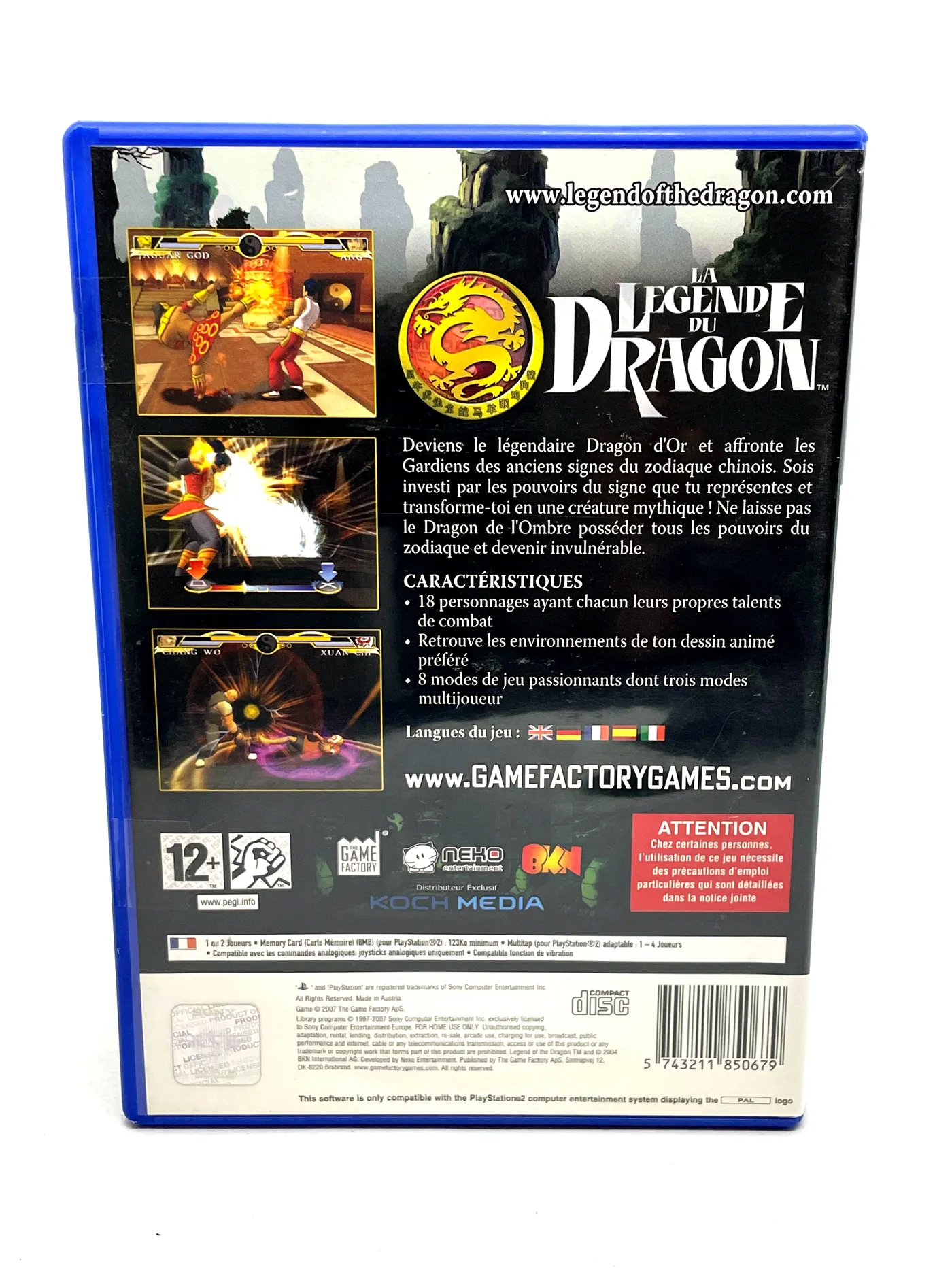 Legend of the Dragon PS2 - PlayStation 2 | Retrobroker