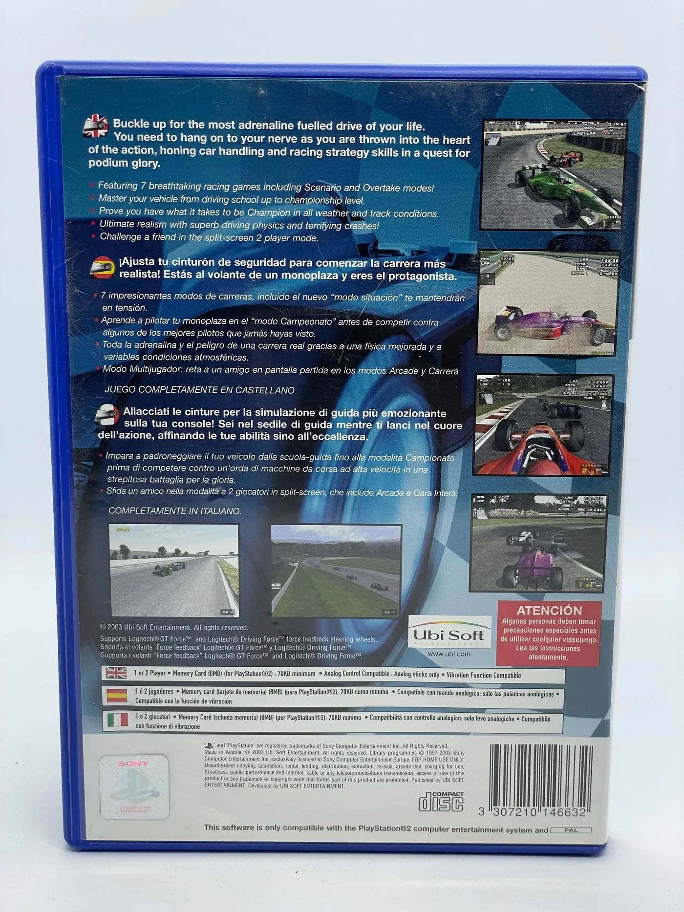 Racing Simulation 3 PS2 - PlayStation 2 | Retrobroker