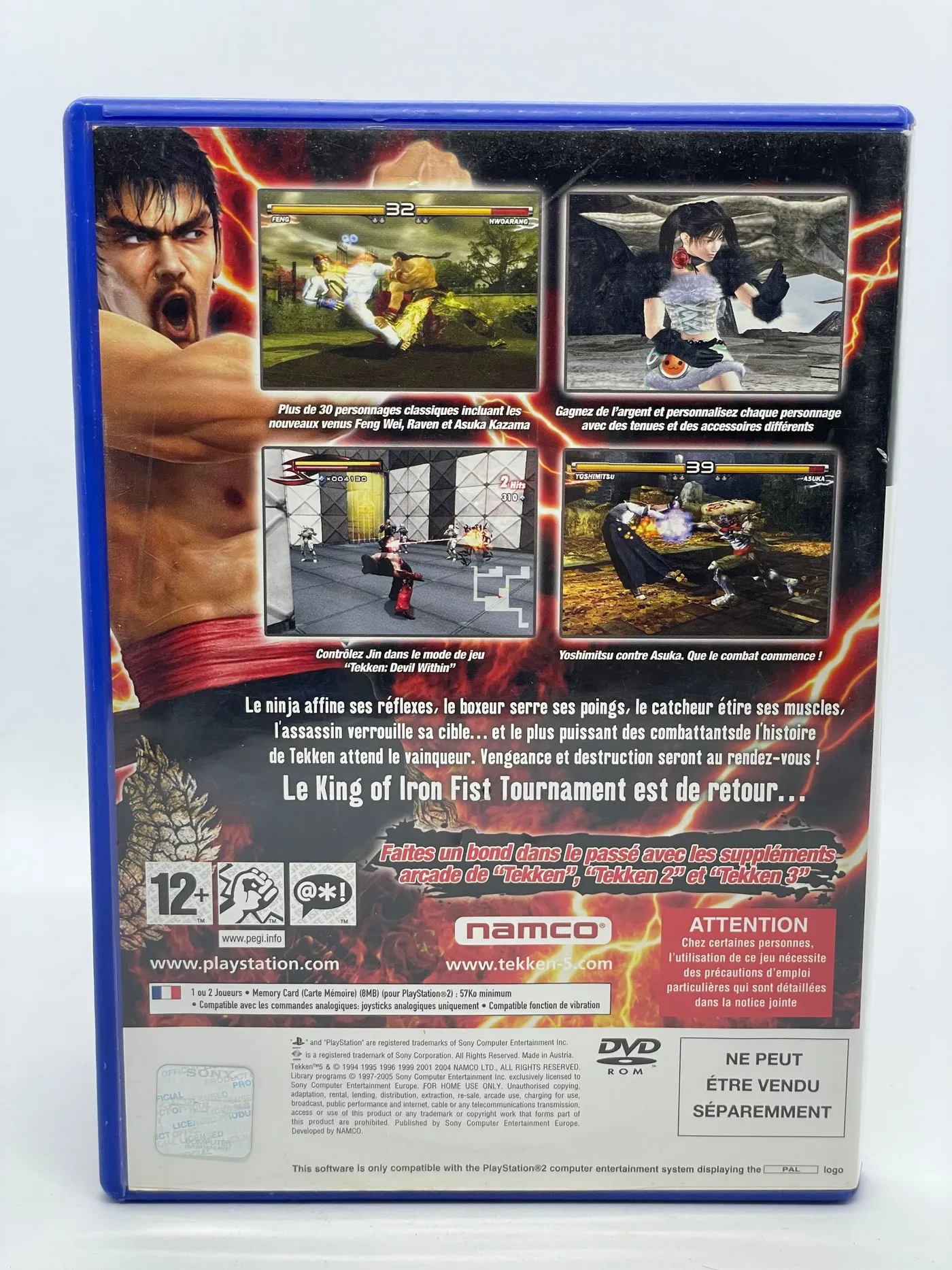 Tekken 5 PS2 (bundle release) - PlayStation 2 | Retrobroker