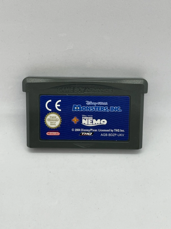 Monsters Inc + Finding Nemo GBA (game only) - GameBoy Advance | Retrobroker