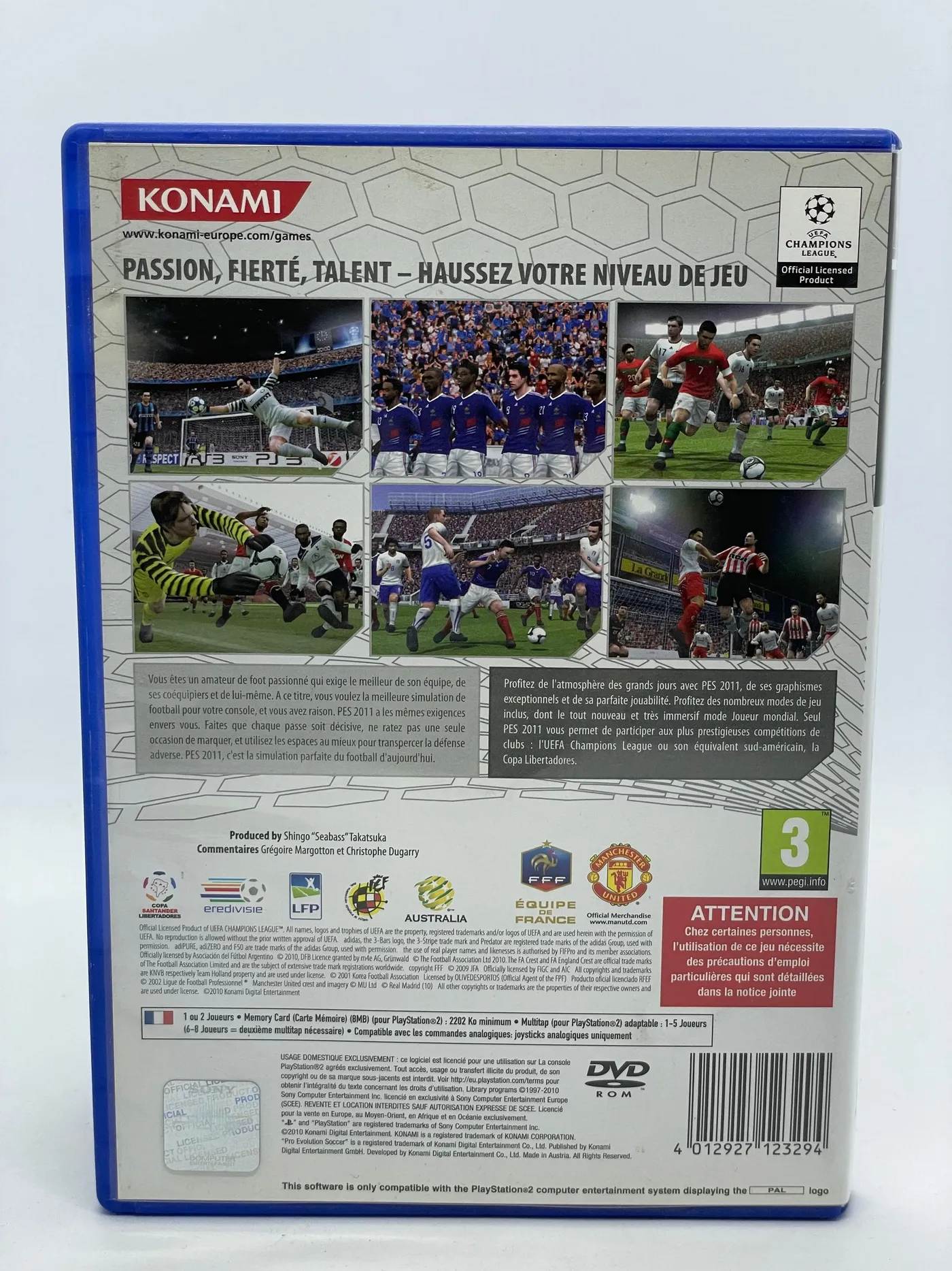 Pro Evolution Soccer 2011 PS2 (FR) - PlayStation 2 | Retrobroker