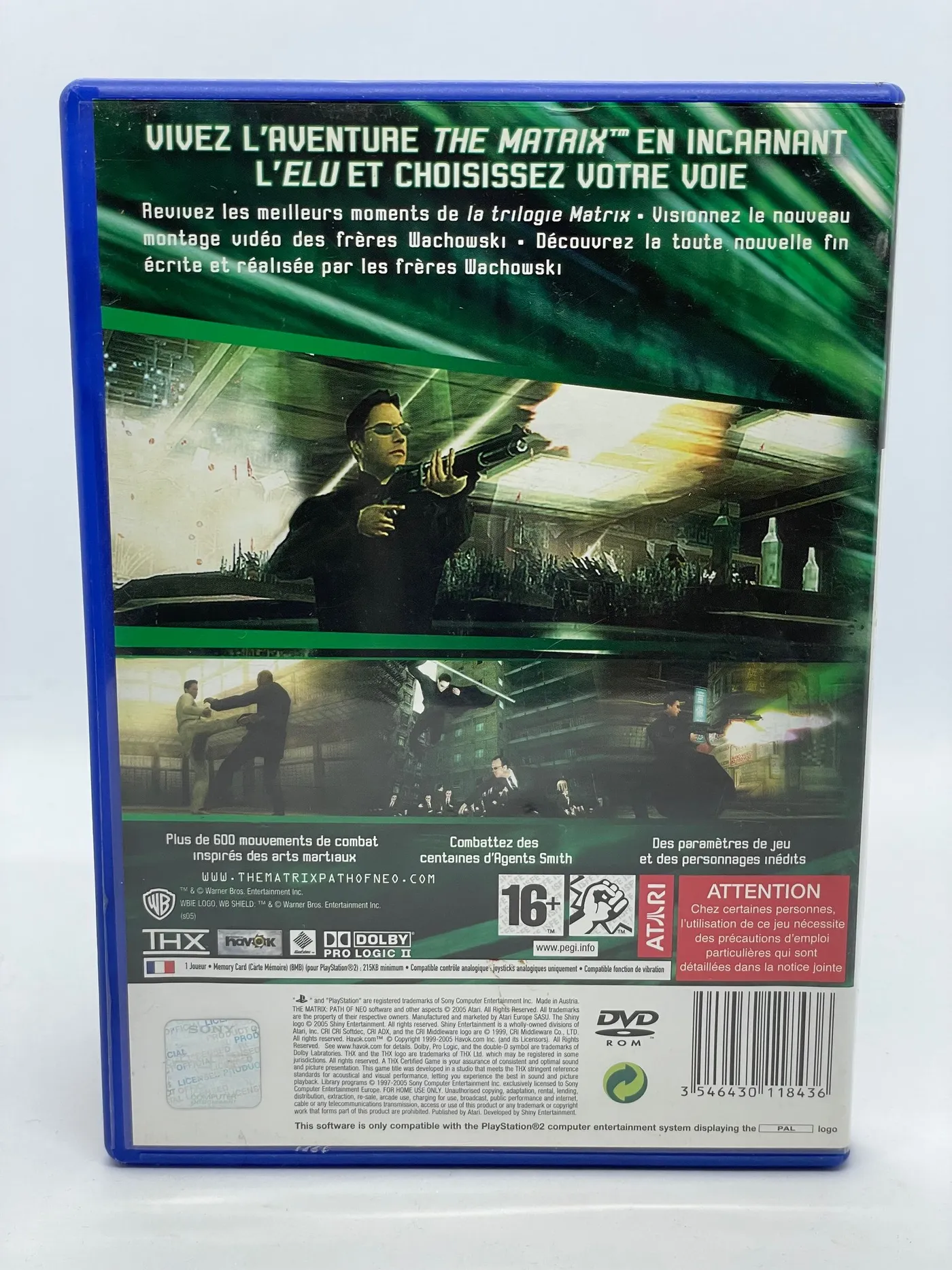 The Matrix Path of Neo PS2 - PlayStation 2 | Retrobroker