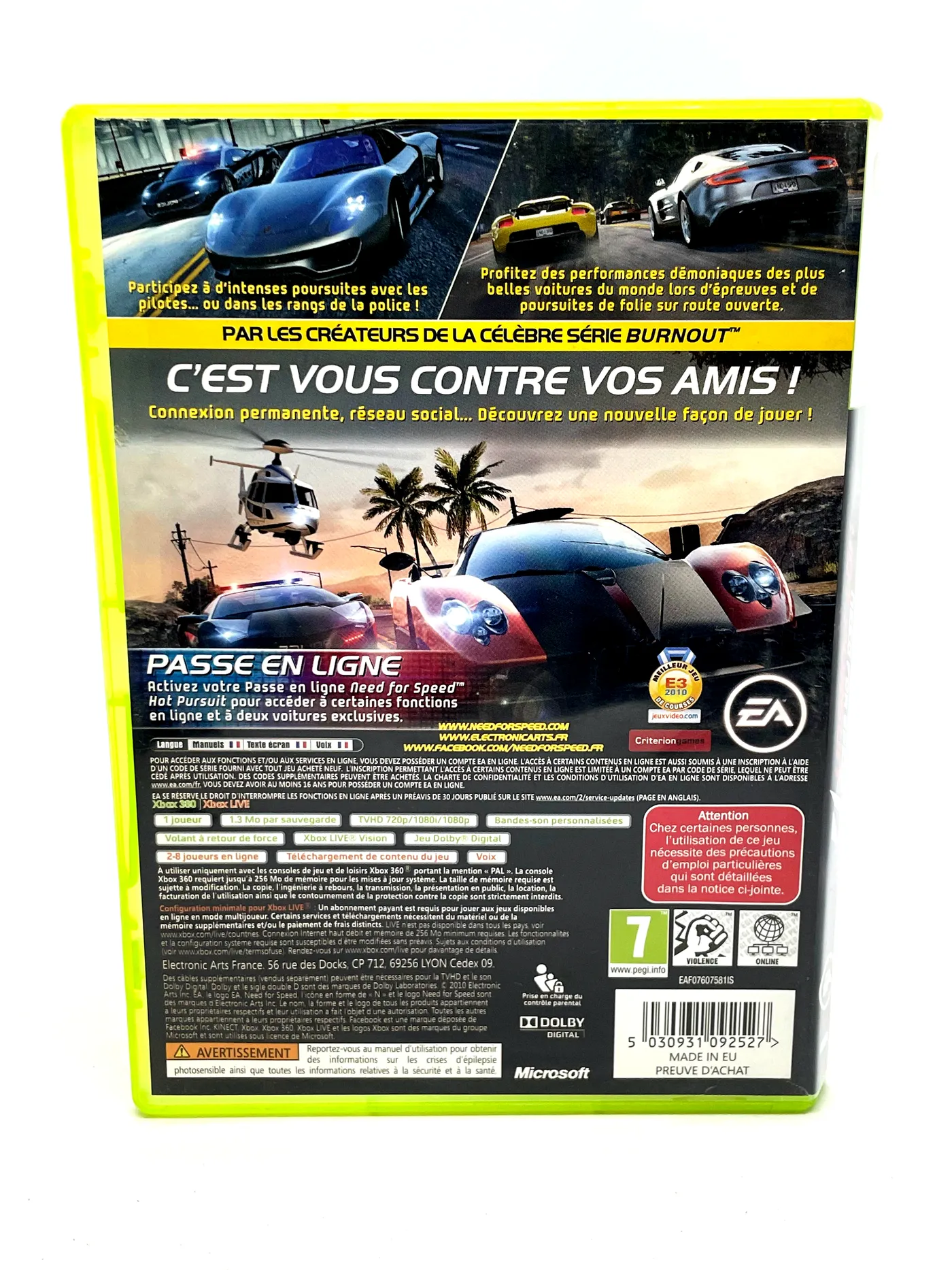 Need for Speed Hot Pursuit Xbox 360 - Xbox 360 | Retrobroker