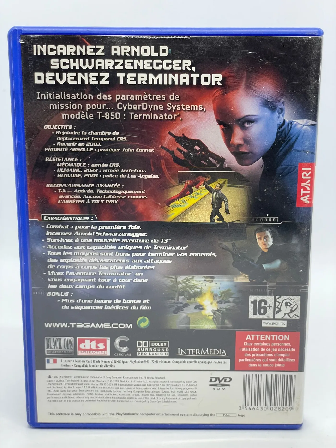 Terminator 3 PS2 (FR) - PlayStation 2 | Retrobroker