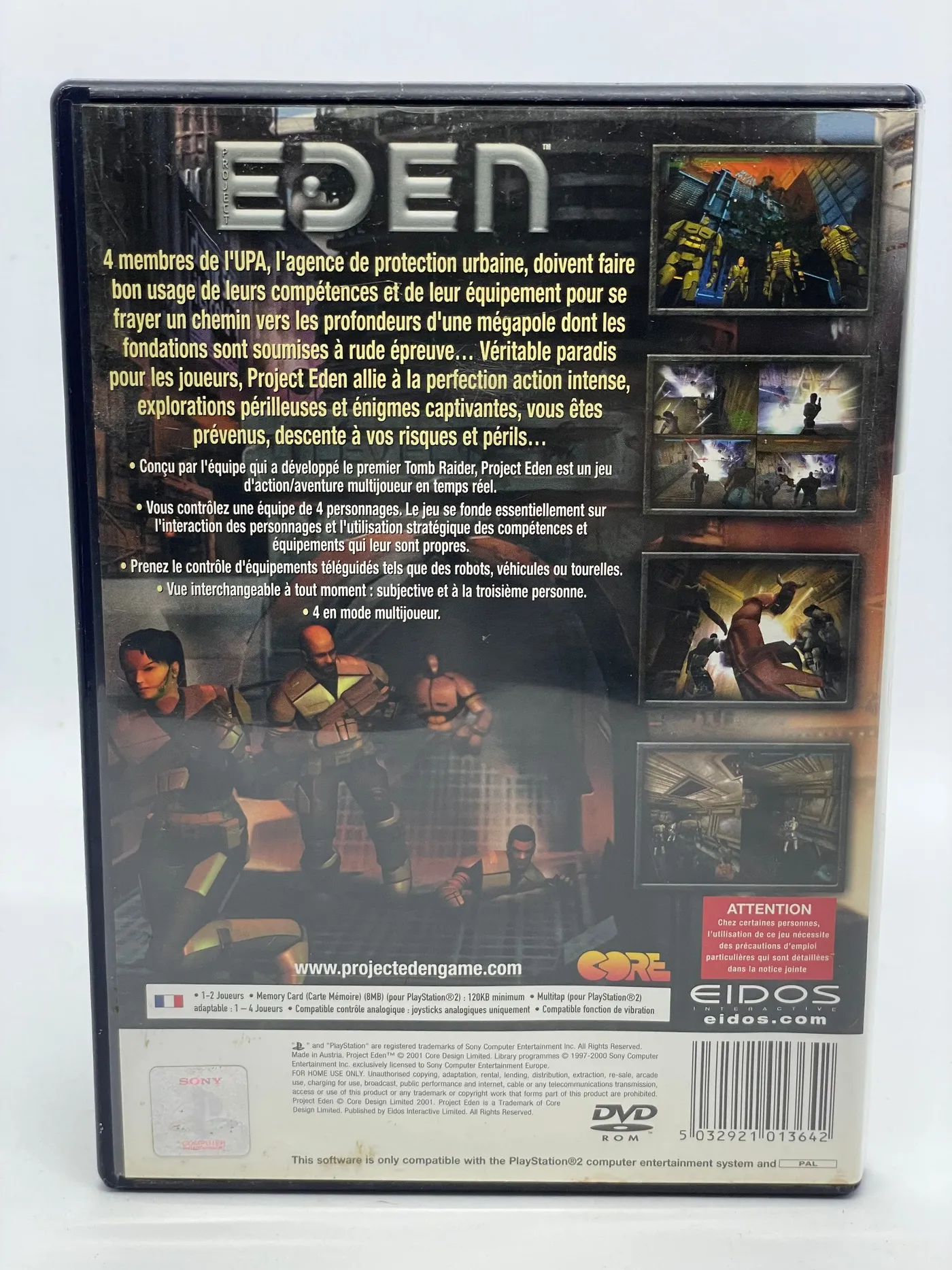 Project Eden PS2 - PlayStation 2 | Retrobroker
