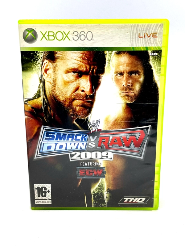 WWE Smackdown vs Raw 2009 Xbox 360 - Xbox 360 | Retrobroker