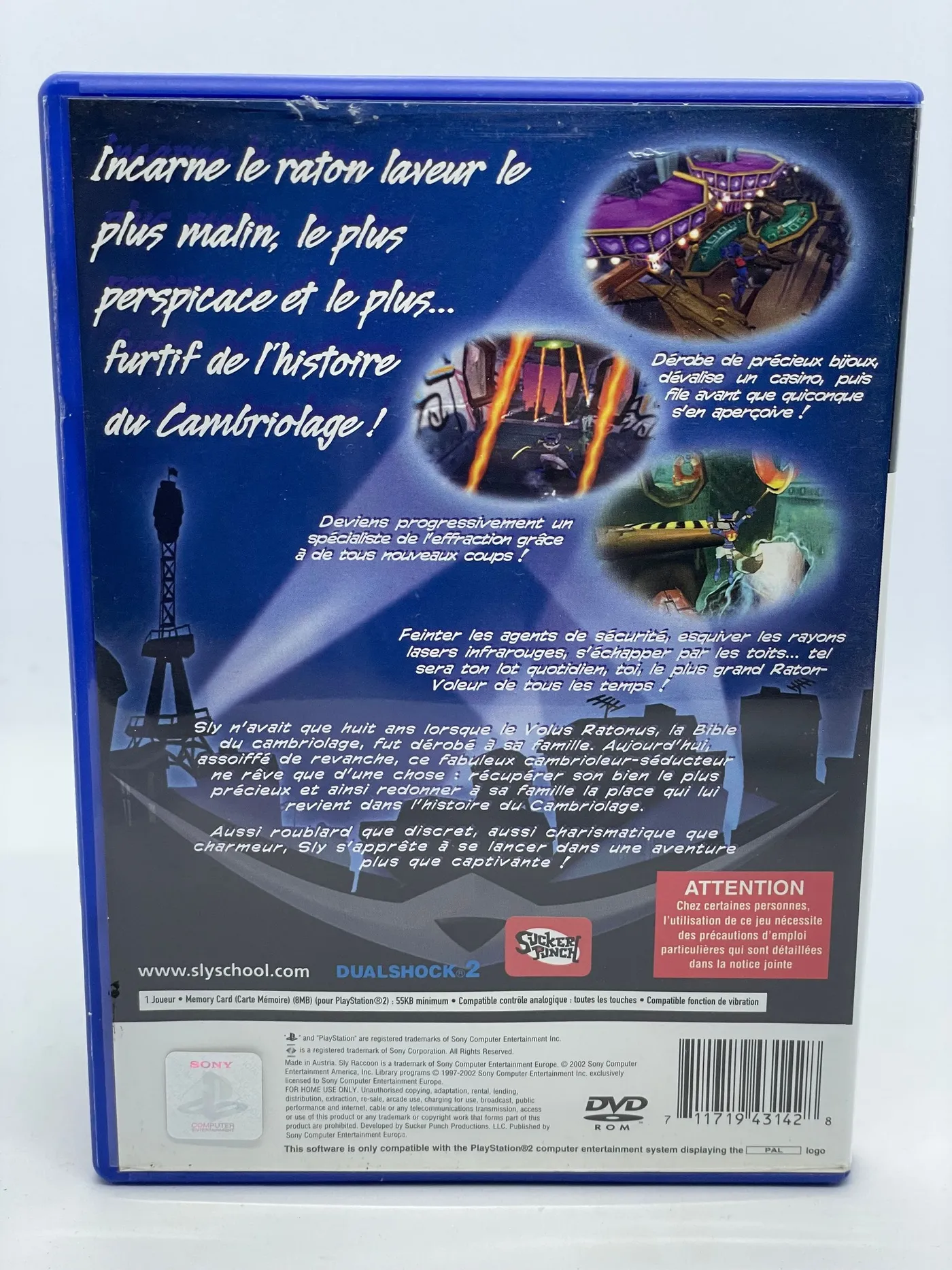 Sly Raccoon PS2 - PlayStation 2 | Retrobroker