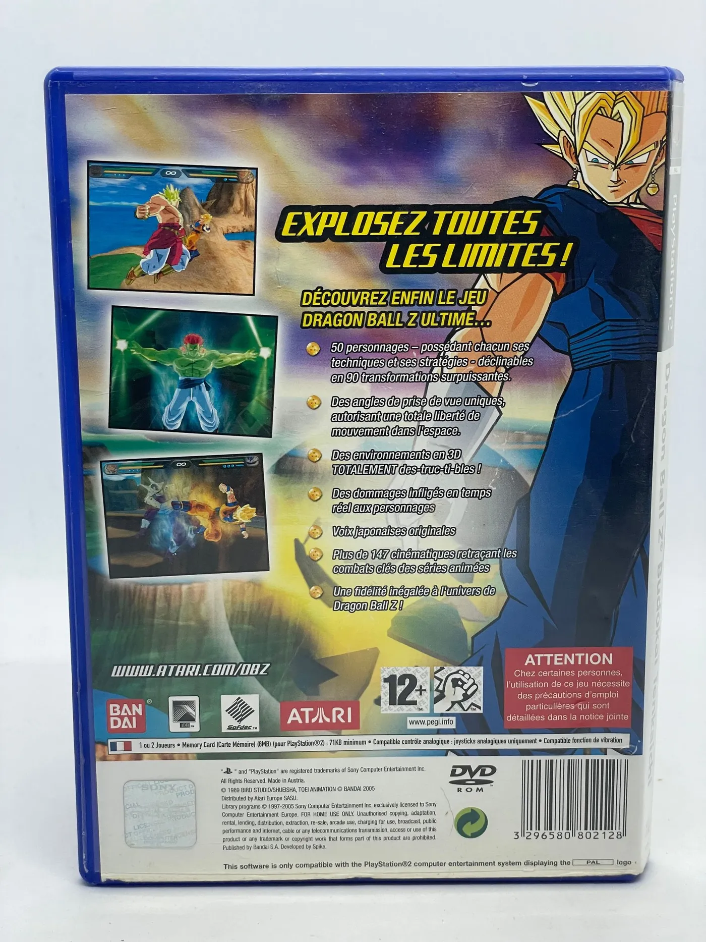 Dragon Ball Z Budokai Tenkaichi PS2 - PlayStation 2 | Retrobroker