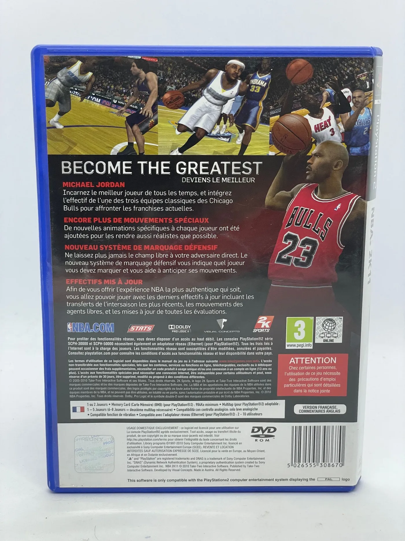 NBA 2K11 PS2 - PlayStation 2 | Retrobroker