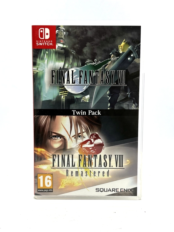 Final Fantasy VII & VIII Remastered Twin Pack Nintendo Switch ...