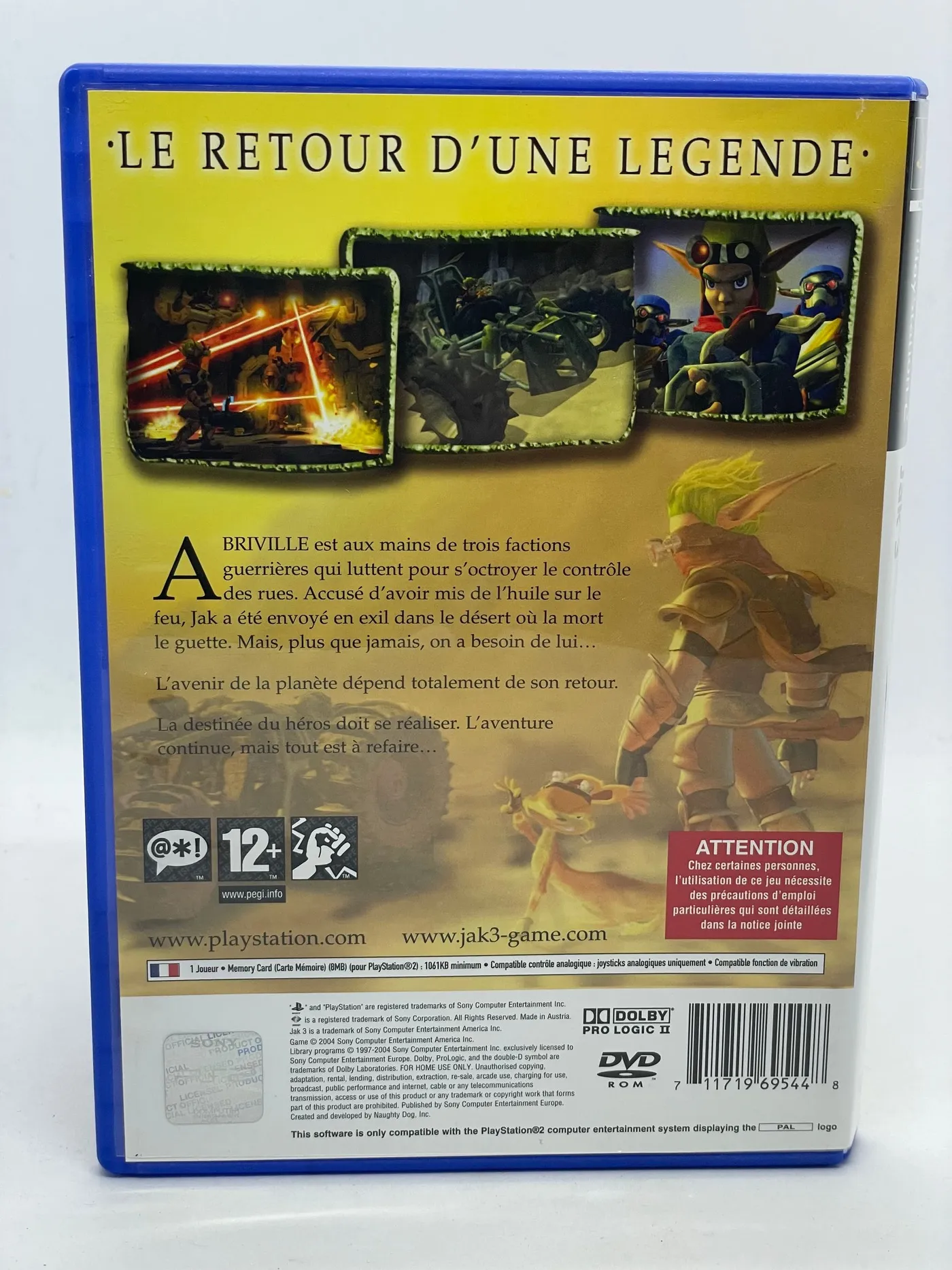 Jak 3 PS2 - PlayStation 2 | Retrobroker