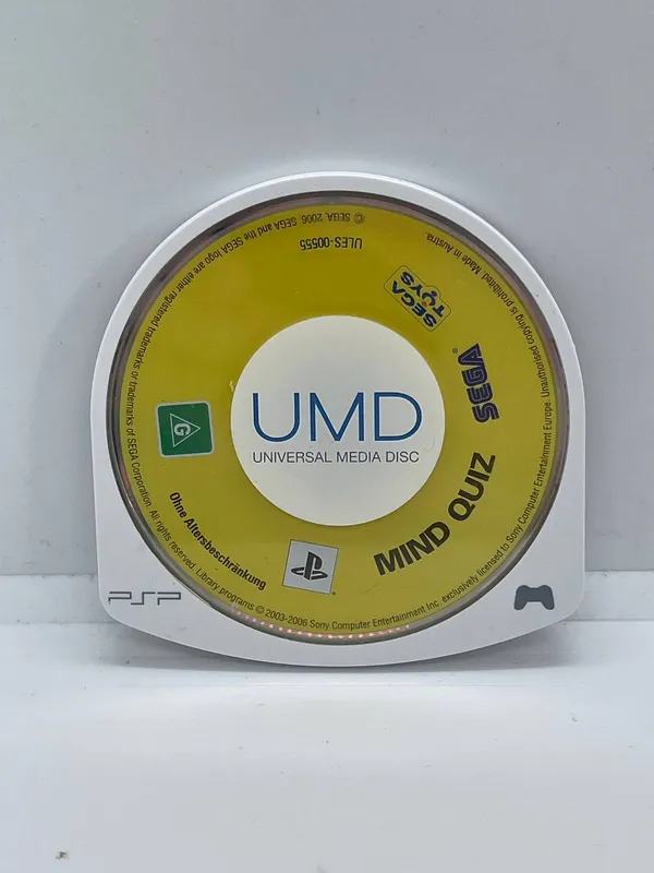 SEGA Mind Quiz PSP (only game) - PlayStation Portable (PSP) | Retrobroker