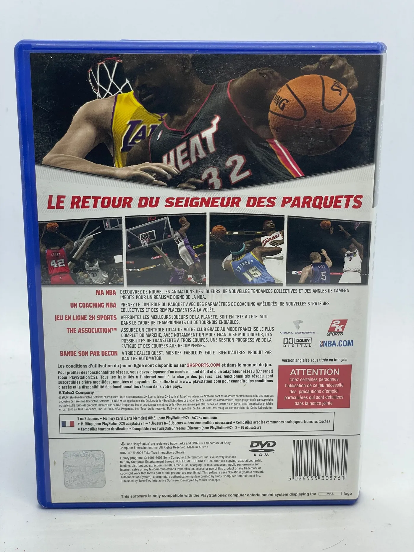 NBA 2K7 PS2 - PlayStation 2 | Retrobroker