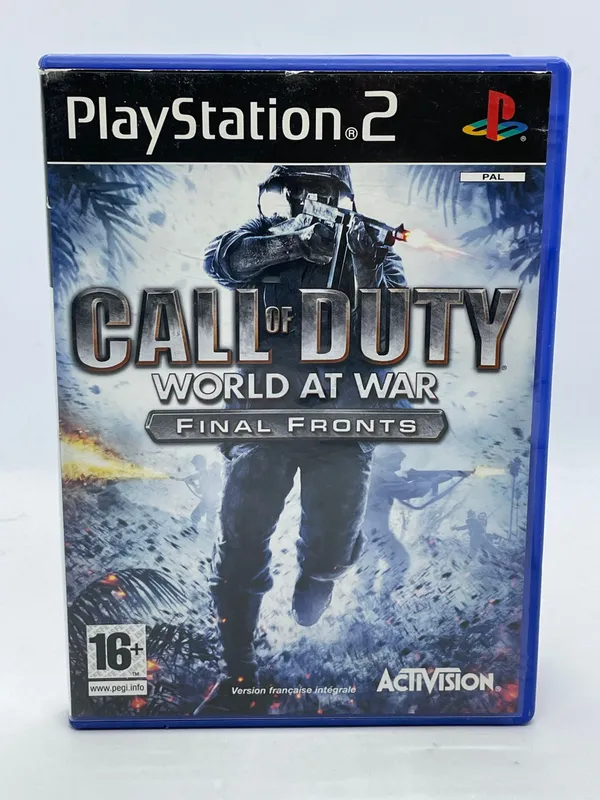 Call of Duty World at War Final Fronts PS2 - PlayStation 2 | Retrobroker