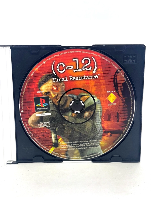C-12 Final Resistance PS1 PSX (FR) (game only) - PlayStation 1 ...