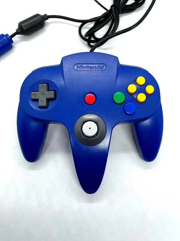 Original Nintendo 64 Controller Pad Blue - Nintendo 64 | Retrobroker