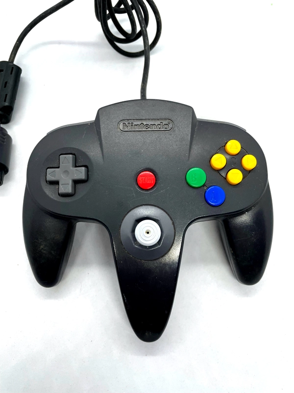 Original Nintendo 64 Controller Pad Black - Nintendo 64 | Retrobroker