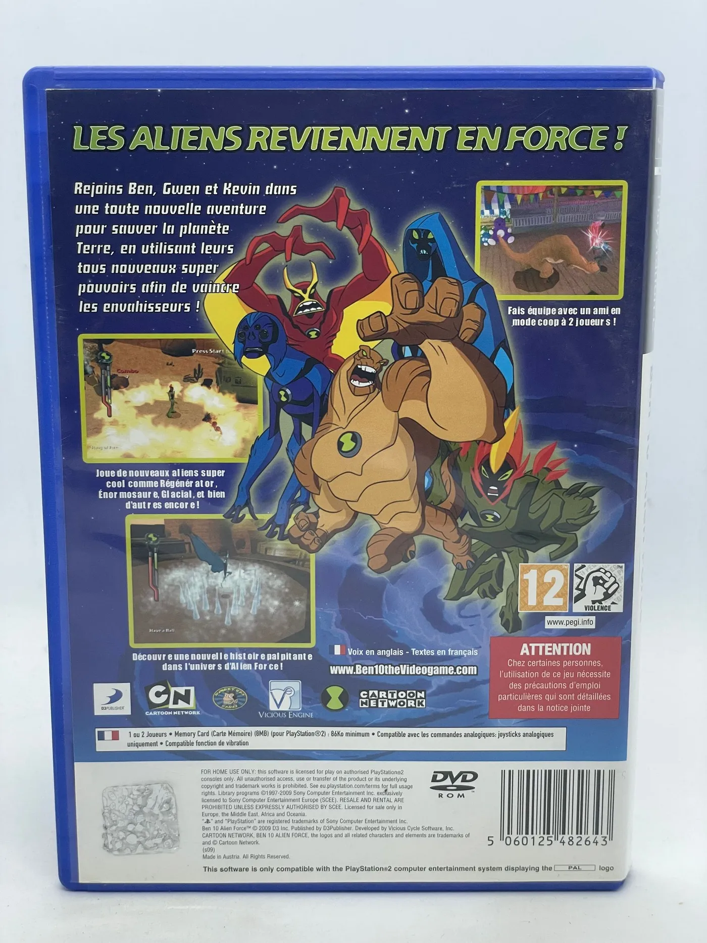 Ben 10 Alien Force PS2 - PlayStation 2 | Retrobroker