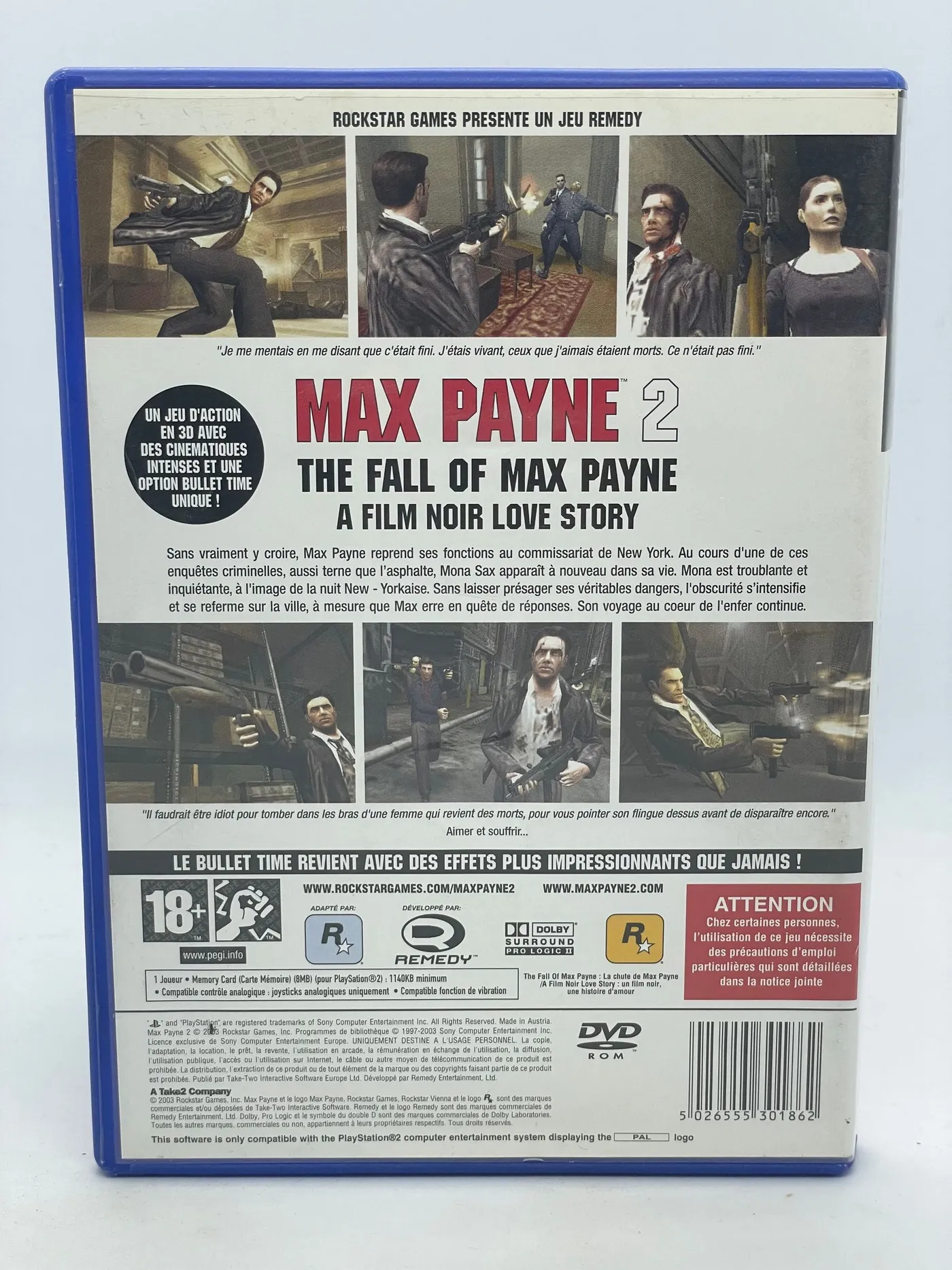Max Payne 2 PS2 - PlayStation 2 | Retrobroker