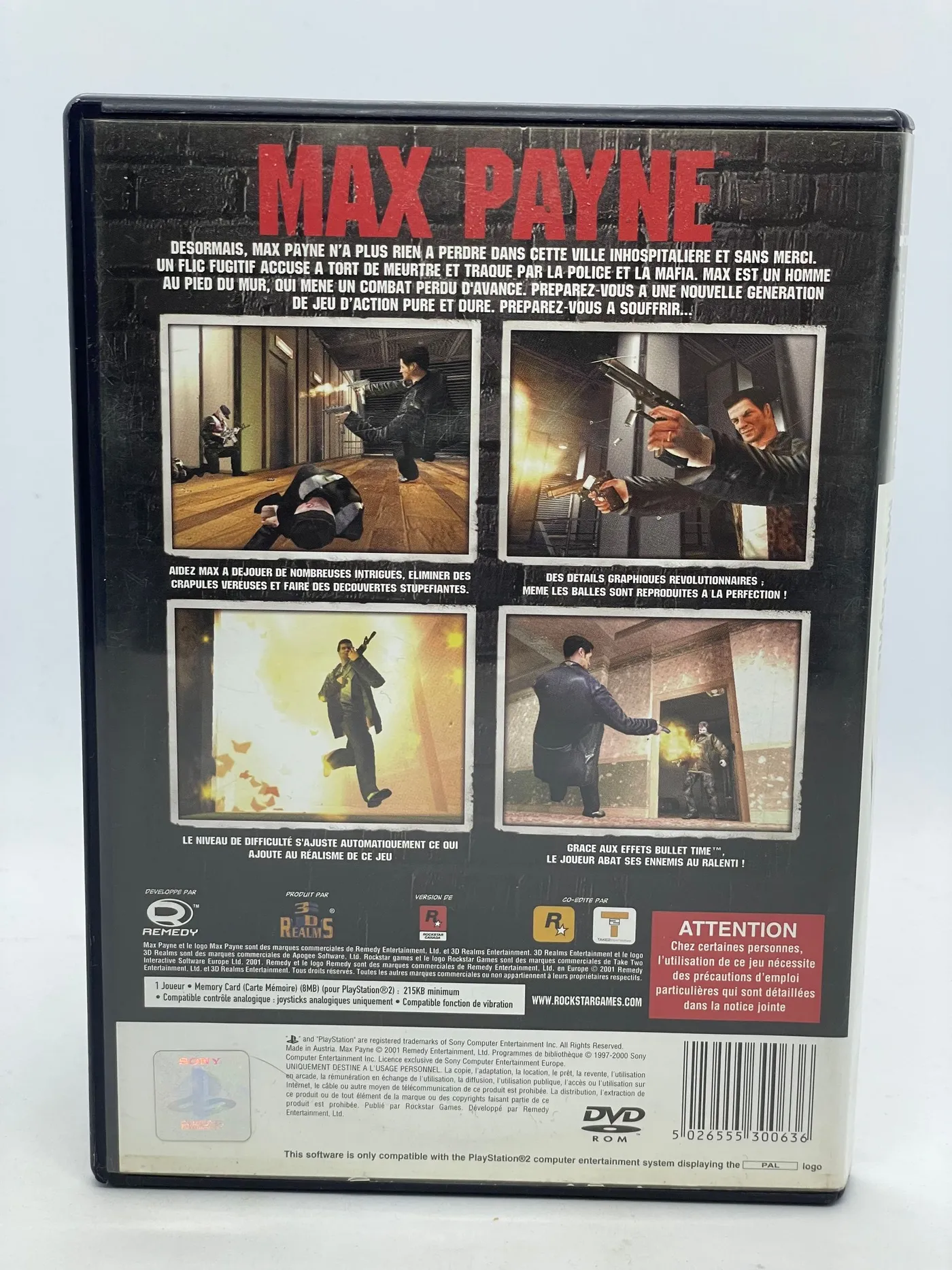 Max Payne PS2 - PlayStation 2 | Retrobroker
