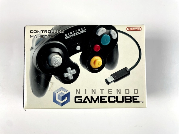 GameCube Controller Black + Cardboard Complete - Nintendo GameCube ...