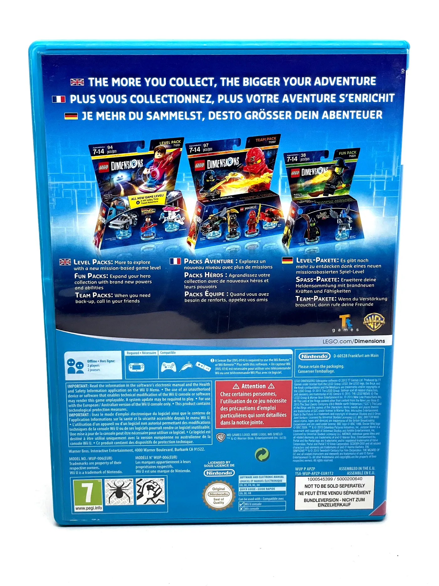 Lego Dimensions Nintendo Wii U - Nintendo Wii U | Retrobroker