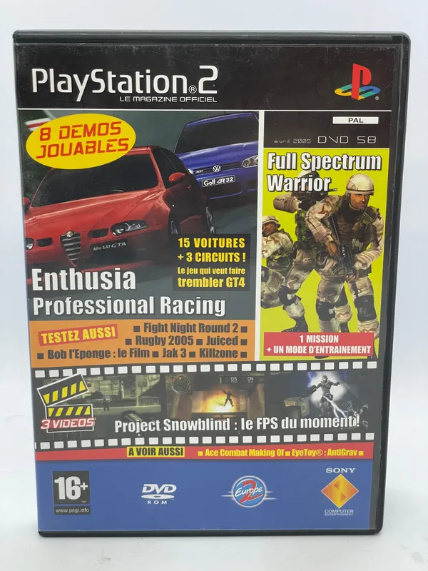 Official PlayStation 2 Magazine Demo 58 PS2 - PlayStation 2 | Retrobroker