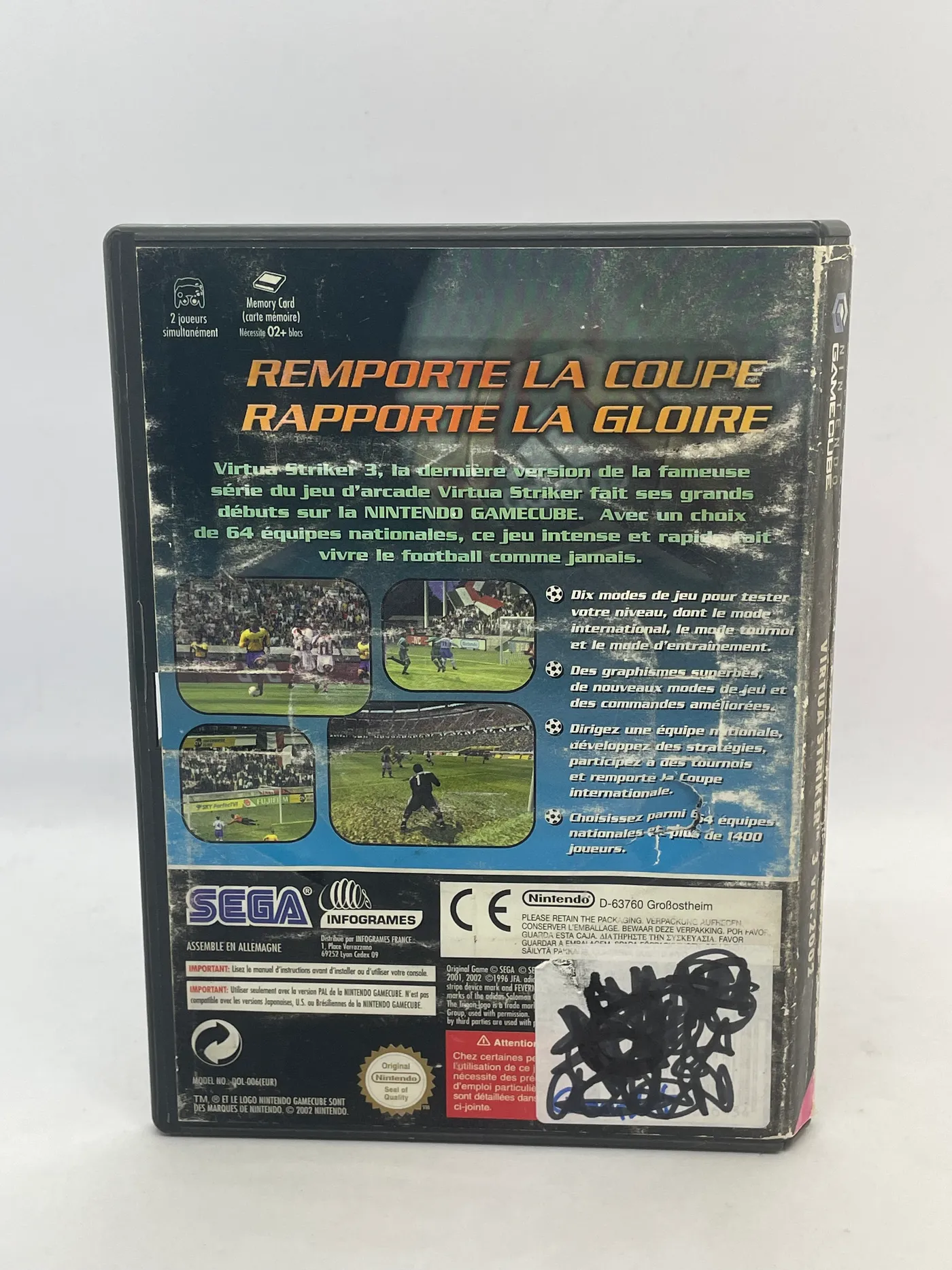 Virtua Striker 3 ver. 2002 Nintendo GameCube - Nintendo GameCube | Retrobroker