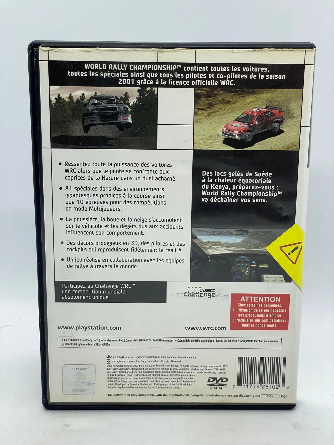 WRC World Rally Championship PS2 - PlayStation 2 | Retrobroker