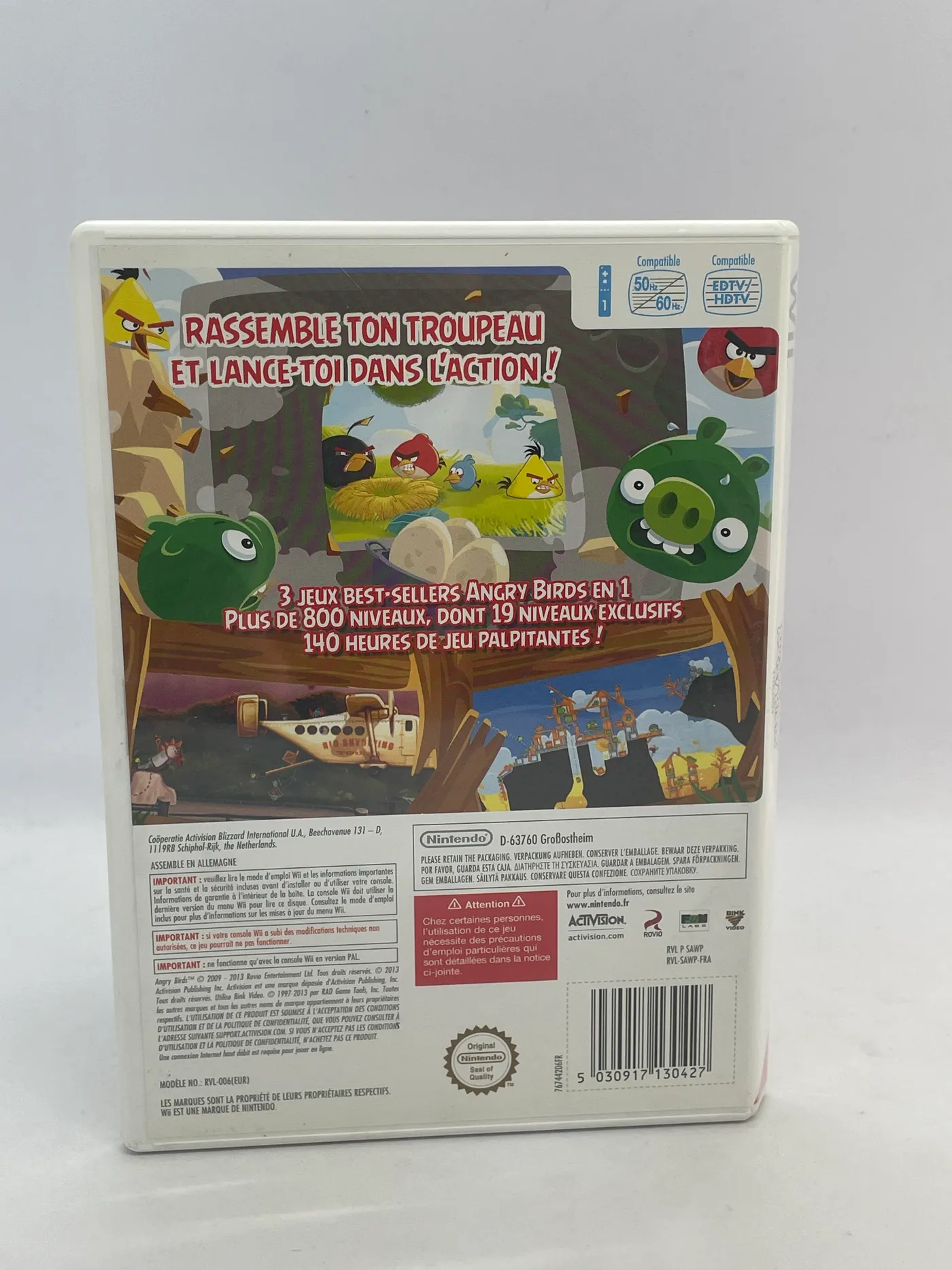 Angry Birds Trilogy Nintendo Wii - Nintendo Wii | Retrobroker