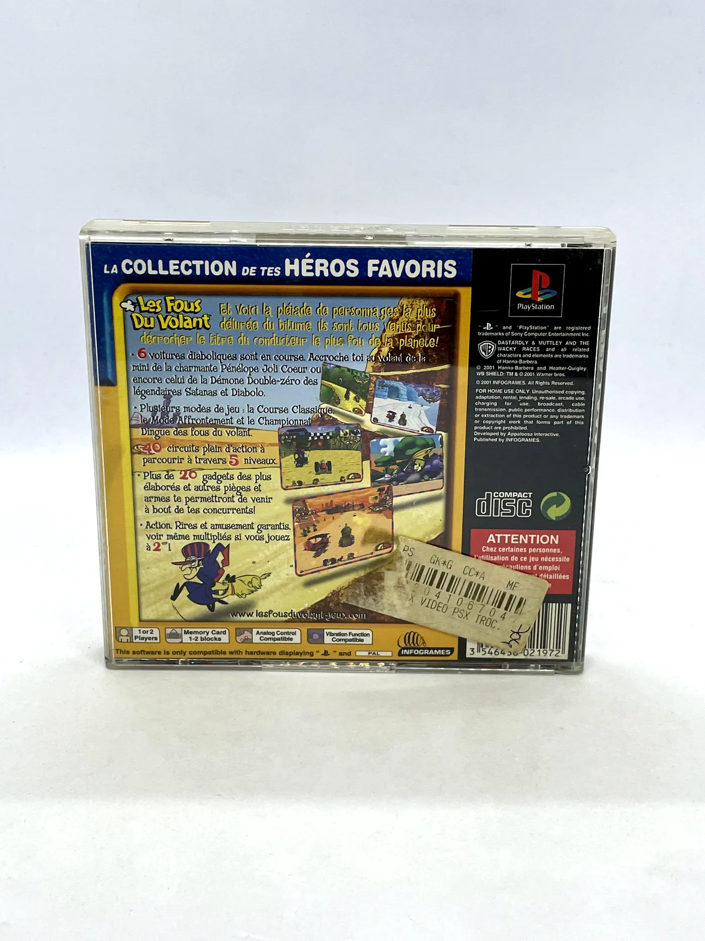 Wacky Races PS1 PSX - PlayStation 1 | Retrobroker