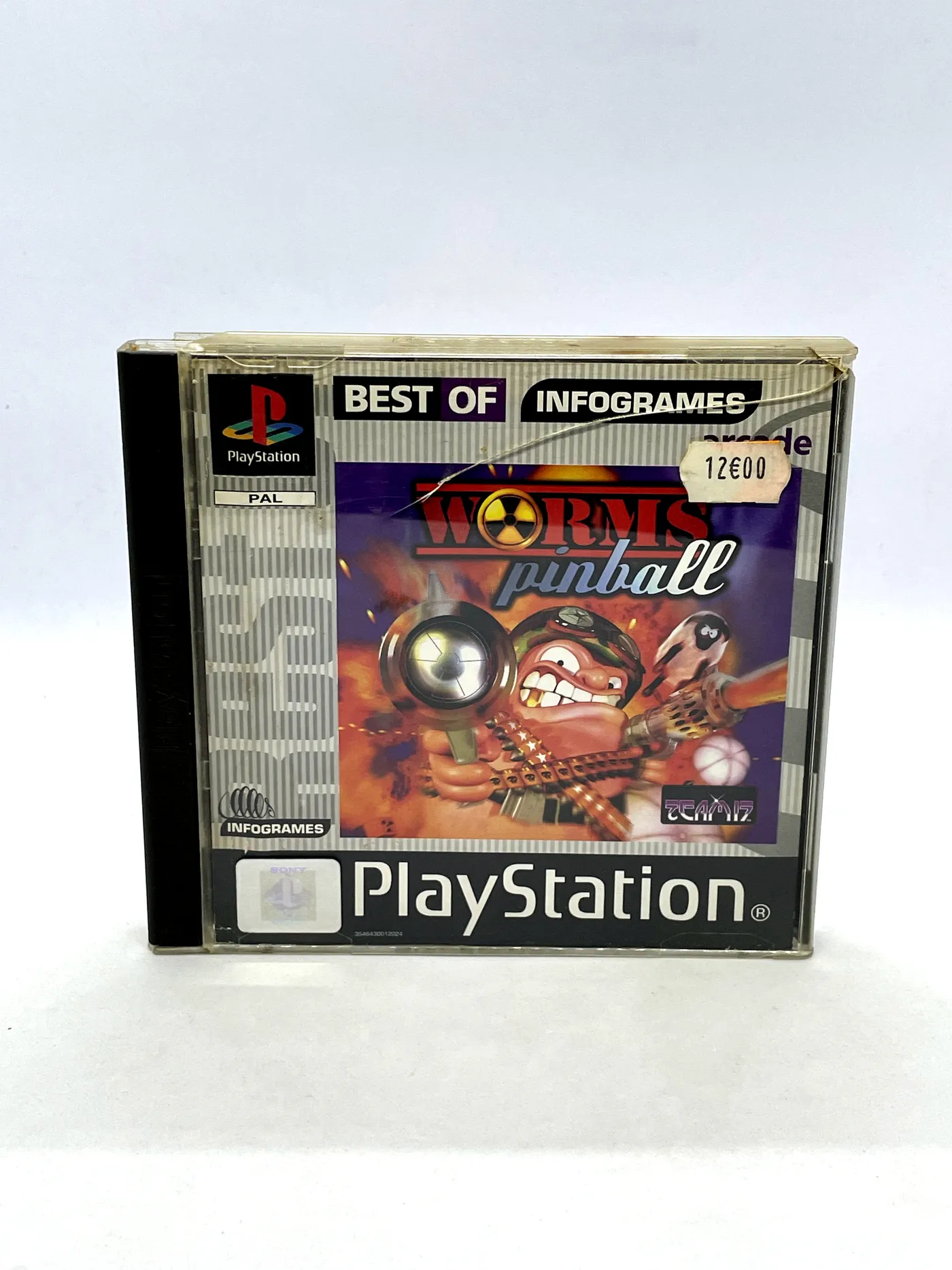 Worms Pinball PS1 PSX - PlayStation 1 | Retrobroker