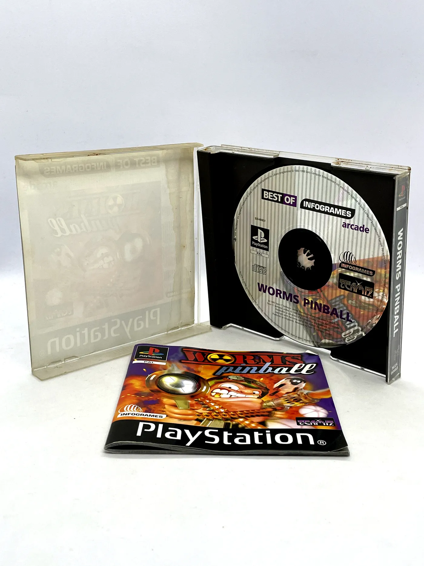 Worms Pinball PS1 PSX - PlayStation 1 | Retrobroker
