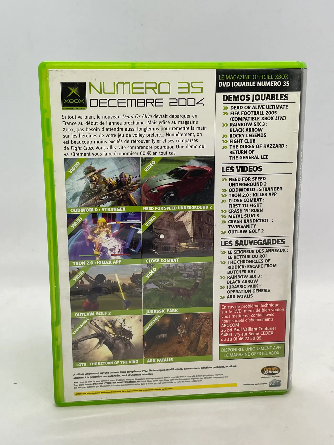 Official Xbox Magazine Demo 35 - XBOX | Retrobroker
