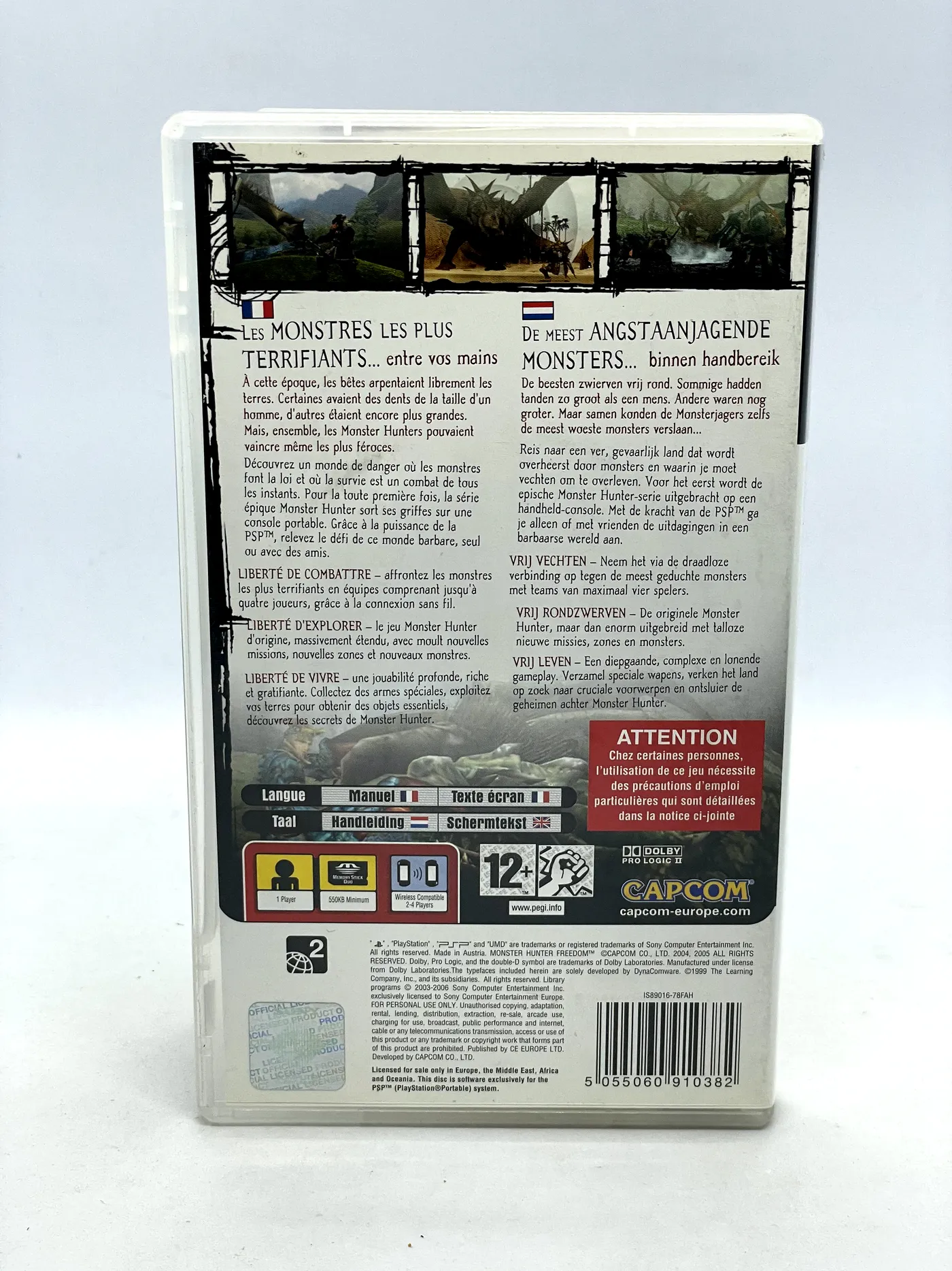 Monster Hunter Freedom PSP - PlayStation Portable (PSP) | Retrobroker