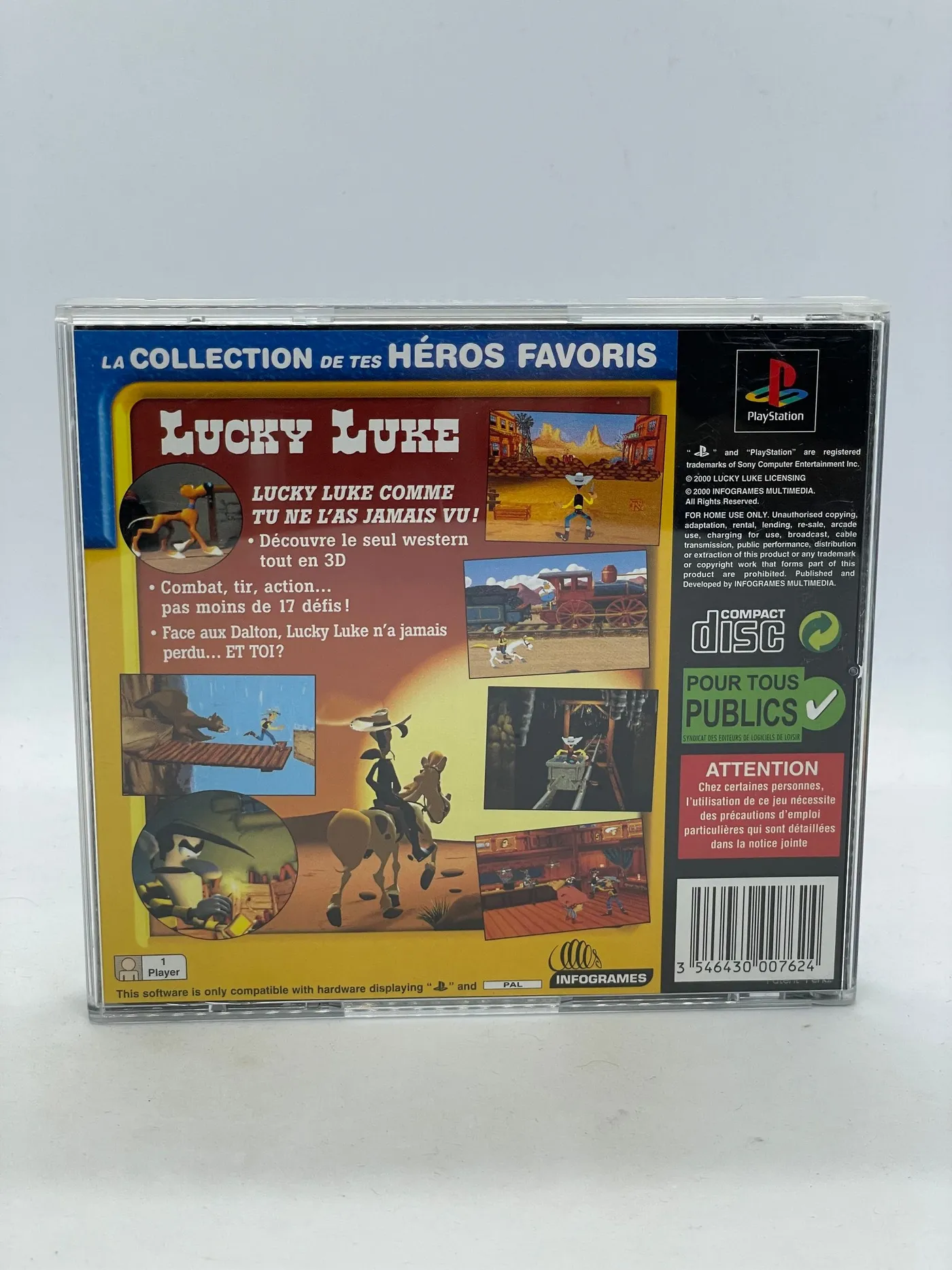Lucky Luke PS1 PSX - PlayStation 1 | Retrobroker