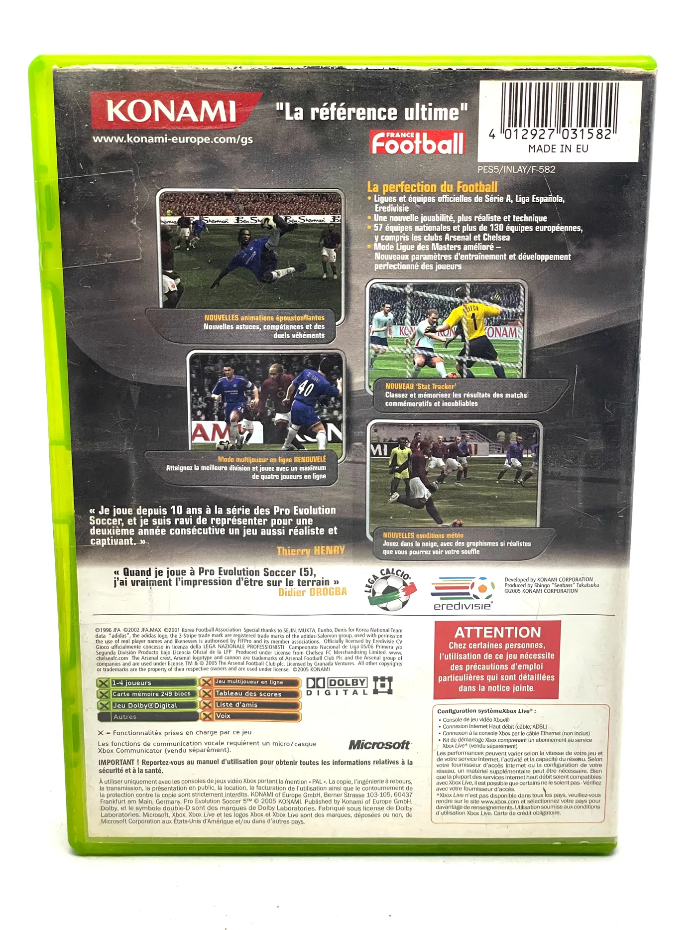 Pro Evolution Soccer 5 XBOX - XBOX | Retrobroker