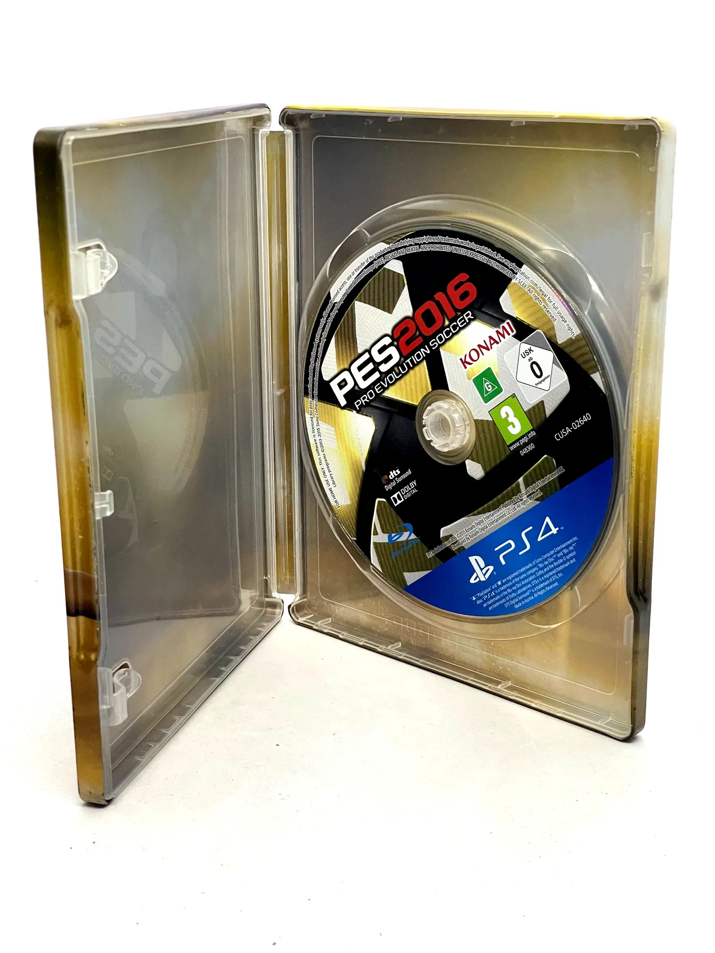 Pro Evolution Soccer 2016 Steelbook PS4 - PlayStation 4 | Retrobroker